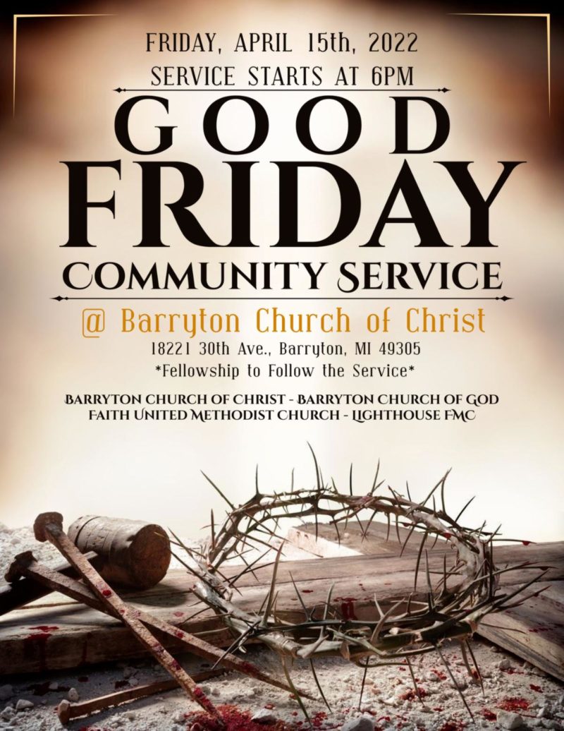 Good Friday Community Service