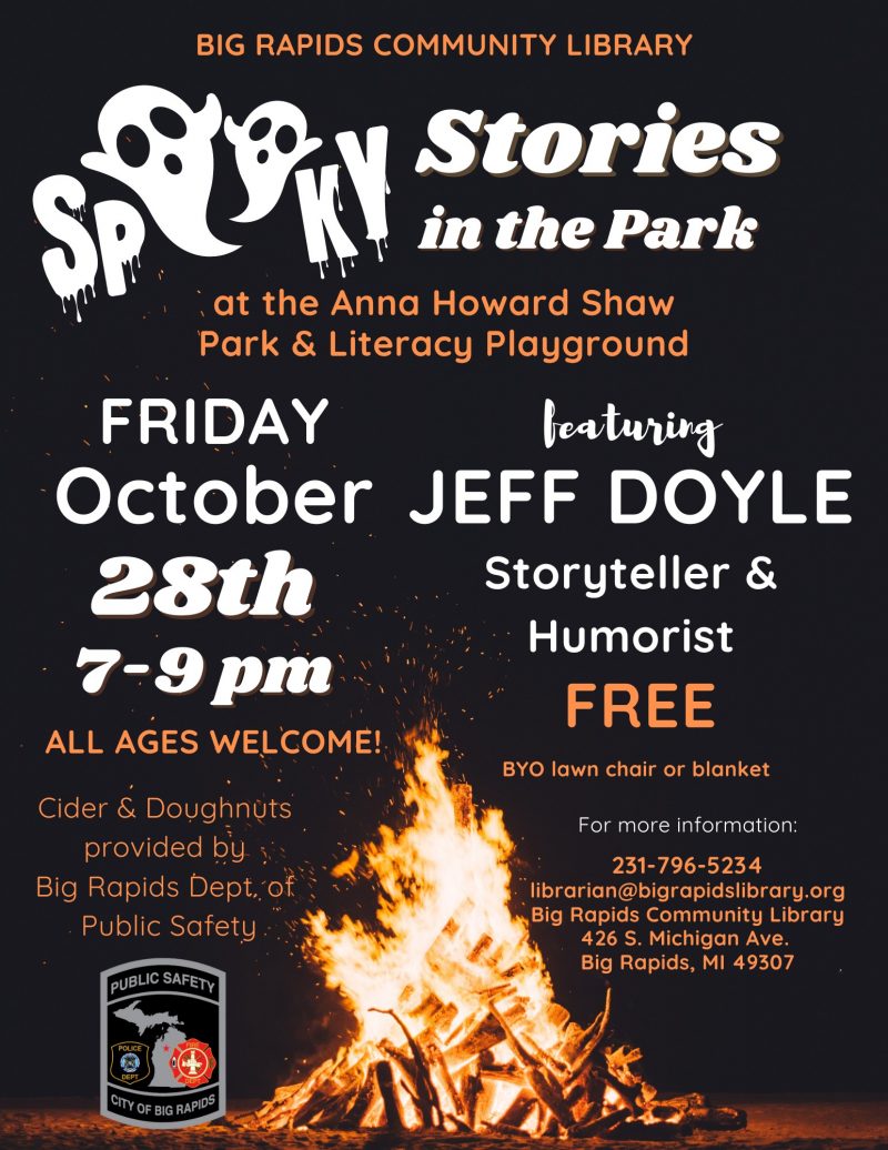 Spooky Stories in the Park featuring Jeff Doyle